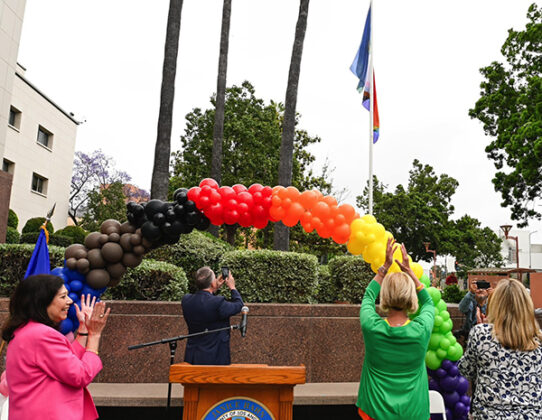 County raises Progress Pride Flag for first time – Los Angeles Wave ...
